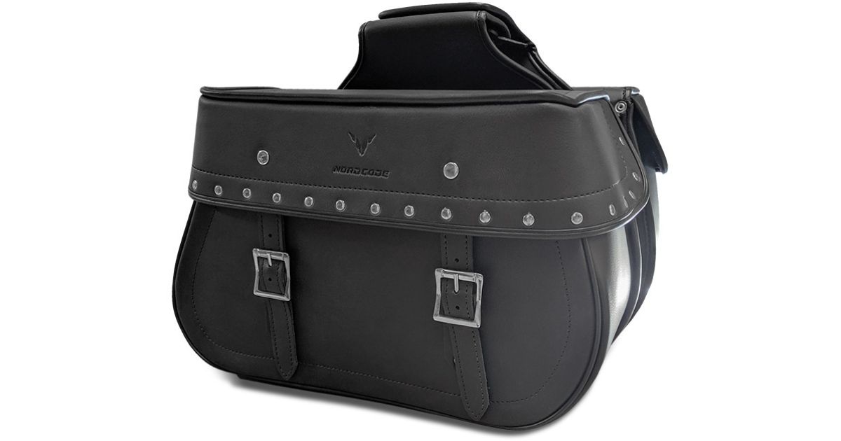 Nordcode πλαϊνά custom σαμάρια Rebel black | MotoExpert