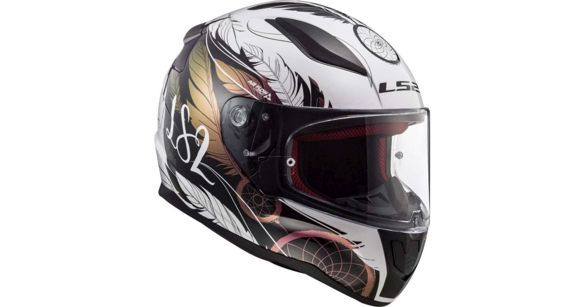 Κράνος LS2 Rapid 2 FF353.1 22.06 Boho white/black/pink | MotoExpert