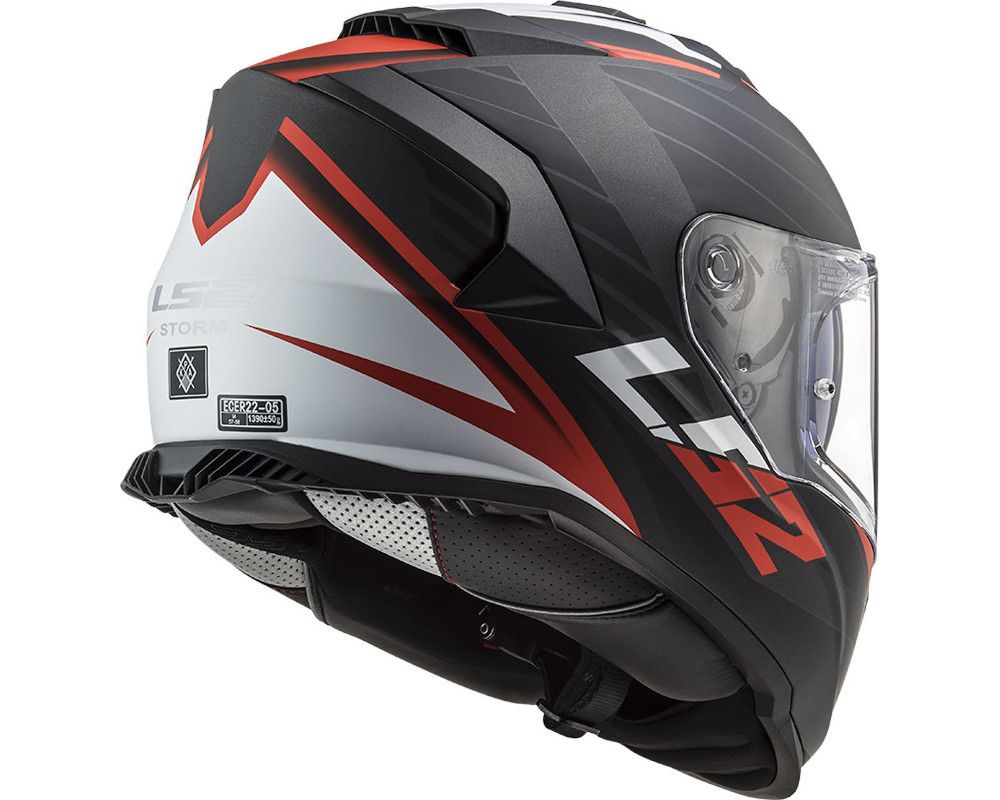 Κράνος LS2 Storm FF800 Nerve mat black/red | MotoExpert