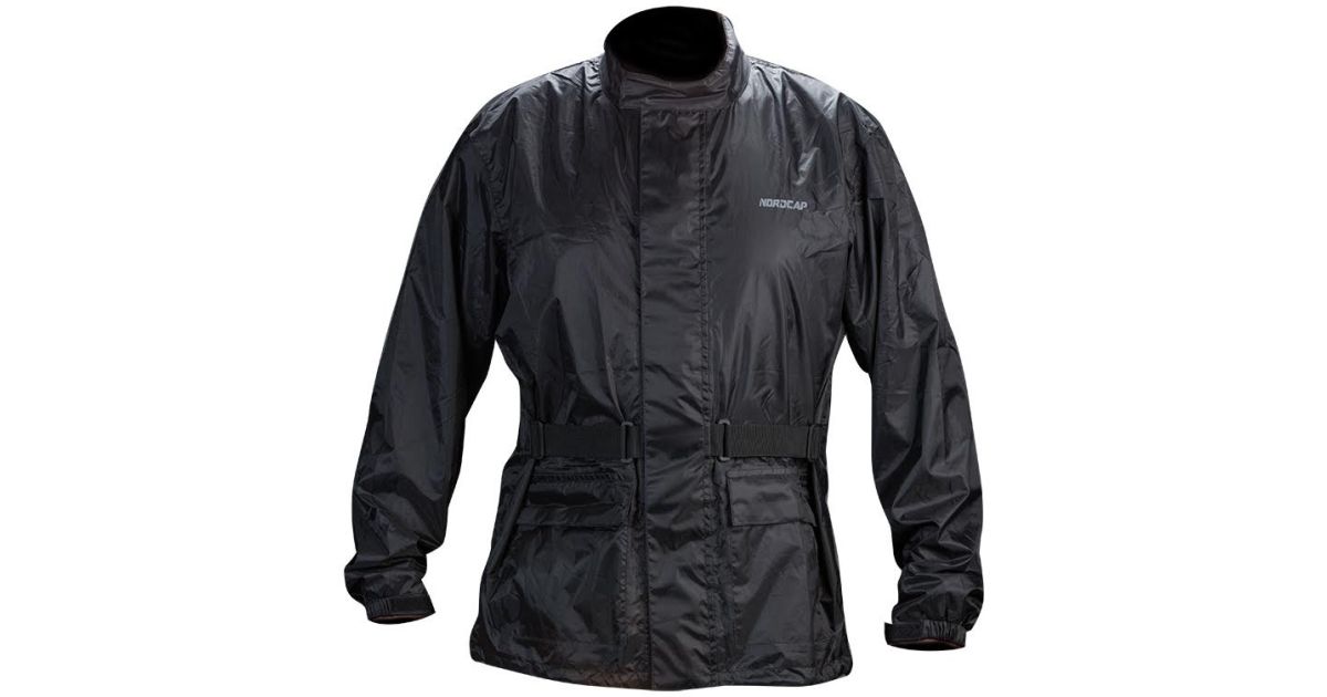 NORDCODE Rain Jacket II black αδιάβροχο σακάκι | MotoExpert