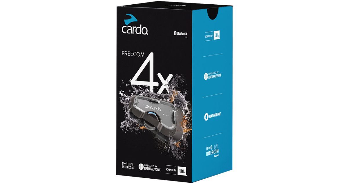 CARDO Bluetooth & Eνδ/νια Freecom 4X Sound JBL® (μονή) | MotoExpert