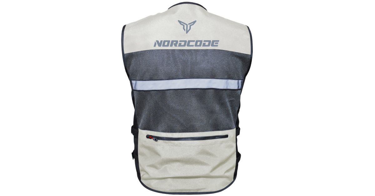 NORDCODE Γιλέκο μηχανης Safety Vest II grey | MotoExpert