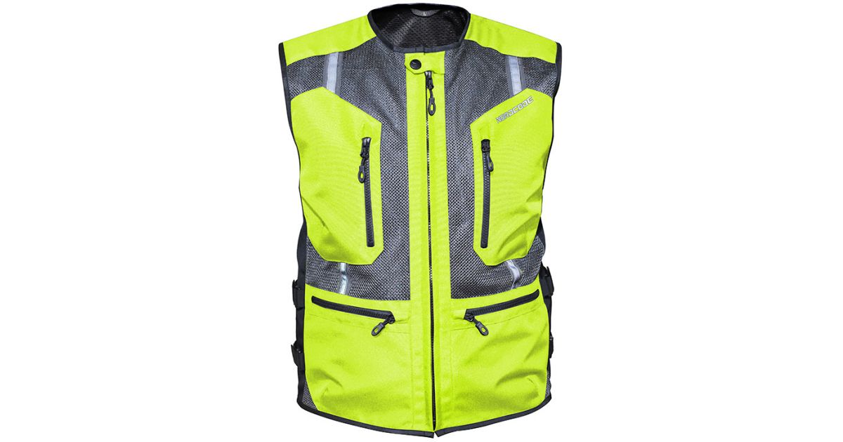 NORDCODE Γιλέκο μηχανης Safety Vest II fluo yellow | MotoExpert